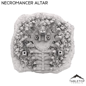 Necromancer Altar - DND Aos Pathfinder Conquest Miniatureland Tabletop ...