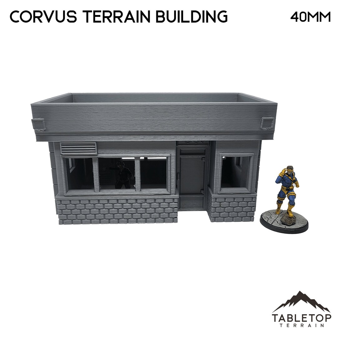 Corvus Terrain Building - Marvel Crisis Protocol Building - MCP Urban ...