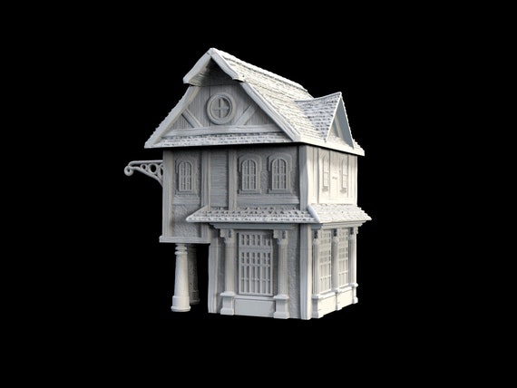 Cobbler House Town of Grexdale Fantasy Building DND Aos - Etsy