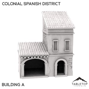 Colonial Spanish District - DND Aos Pathfinder Conquest Miniatureland ...