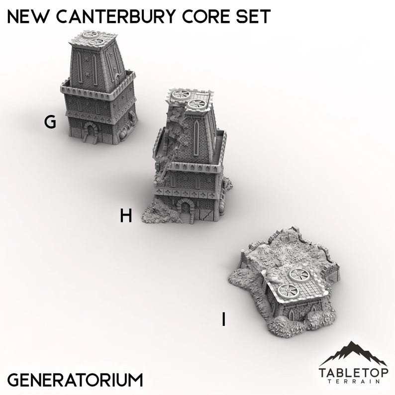 New Canterbury Core Set - 6mm - 6mm 8mm Mech Wargames Tabletop Terrain ...
