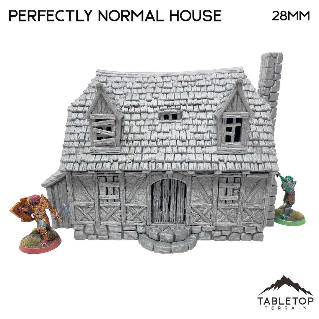 Perfectly Normal House - Fantasy Building - Shadowfey Fantasy Terrain ...