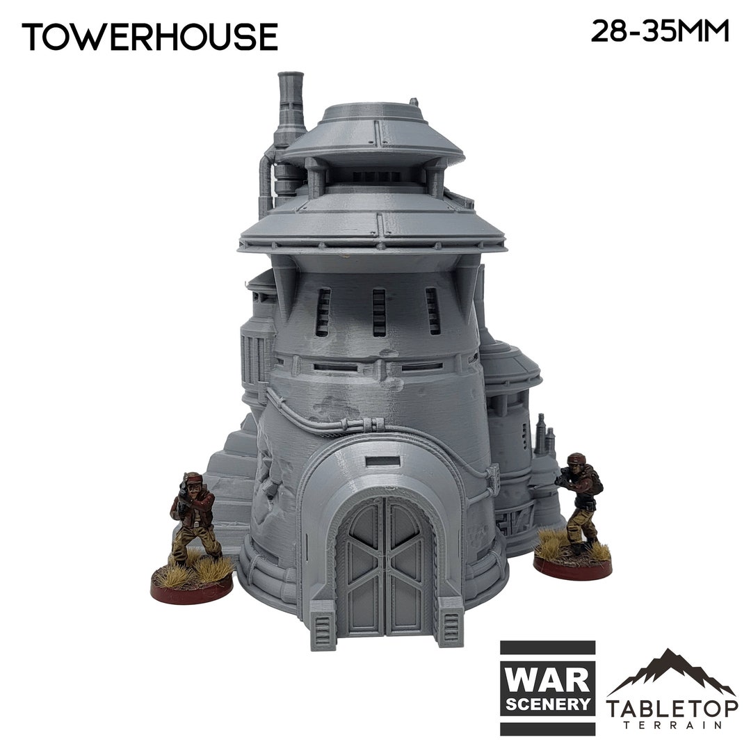Massa'dun Towerhouse Star Wars Legion Shatterpoint Terrain Outer Rim ...