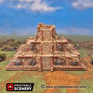 Pyramid of New Eden - Fantasy Terrain - New Eden Jungle Terrain DND Aos ...