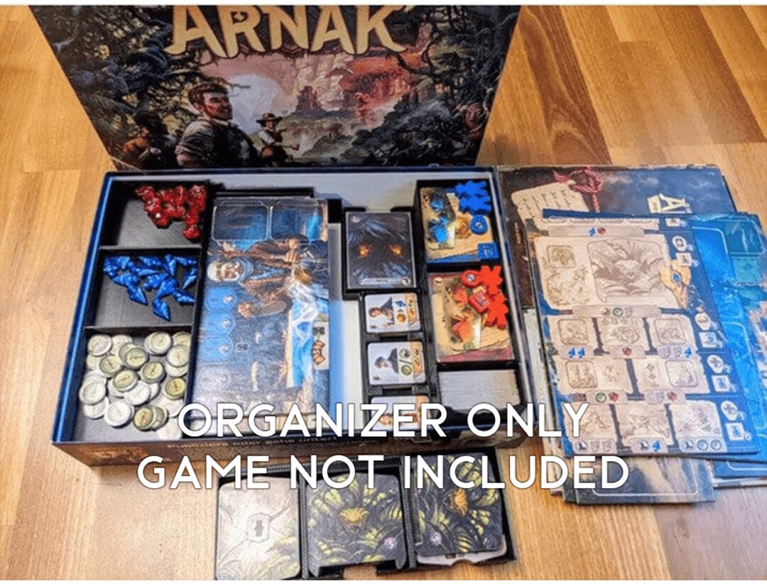 Lost Ruins of Arnak + Expansion Board Game Insert / Organizer - Etsy