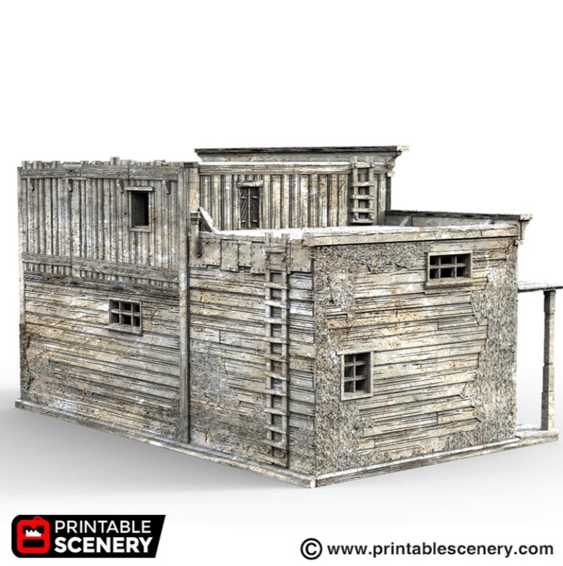 General Store - Wild West Building - Wild West Exodus Tabletop Terrain ...