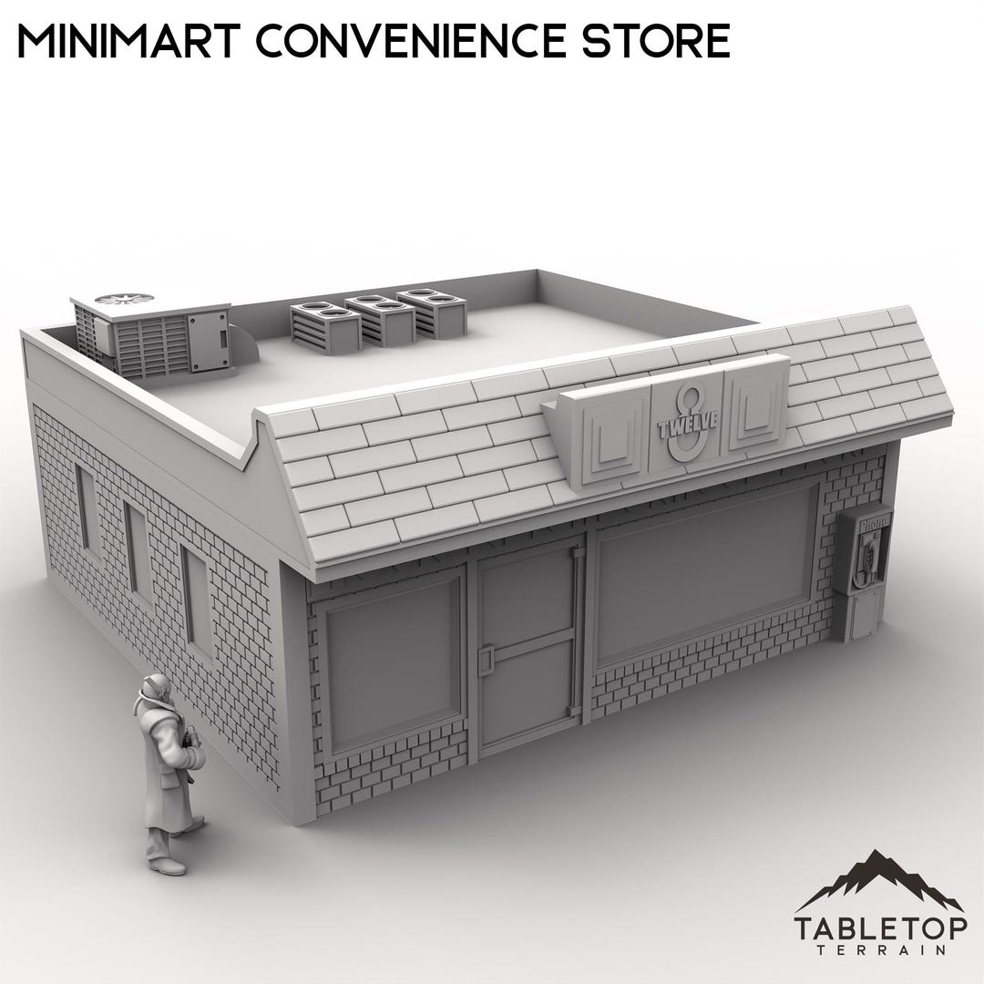 Minimart Convenience Store - Urban Modern Comic Book Super Hero Marvel ...