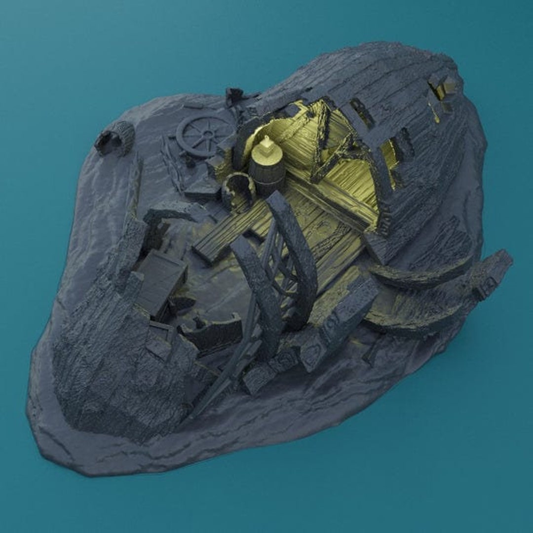 Shipwreck Burrow - DND Aos Pathfinder Conquest Miniatureland Tabletop ...