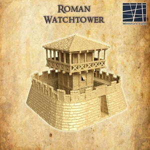 Roman Watchtower - DND Aos Pathfinder Conquest Miniatureland Tabletop ...
