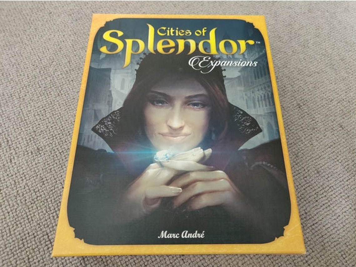 Splendor With Cities Board Game Insert / Organizer - Etsy
