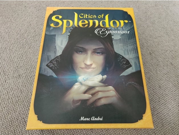 Splendor With Cities Board Game Insert / Organizer - Etsy