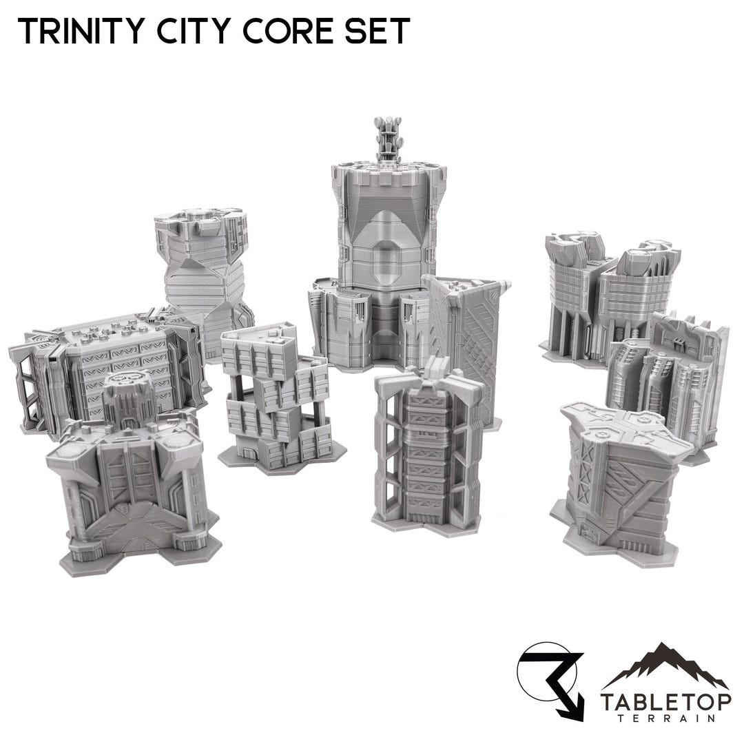 HEXTECH Trinity City Core Set - 6mm - Thunderhead Studio 6mm Compatible ...