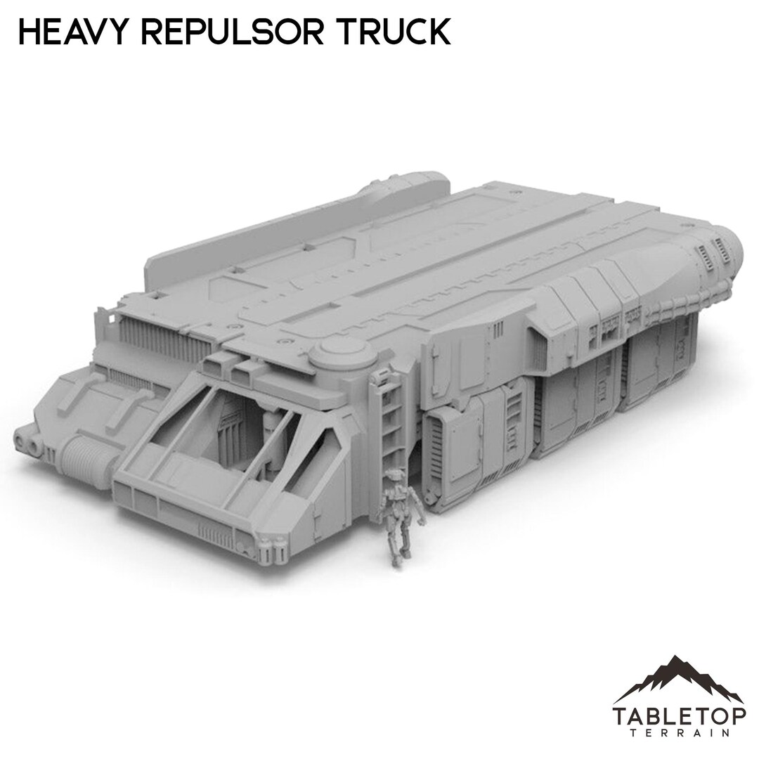 Heavy Repulsor Truck - Tabletop Terrain Outer Rim Compatible With Star ...