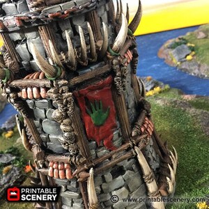 Tribal Fort - Tribal Terrain - Fantasy Terrain DND Aos Pathfinder ...