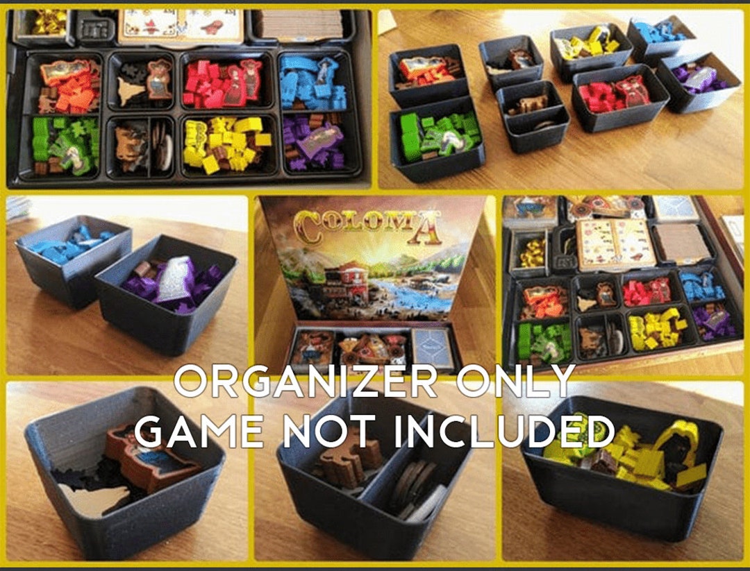 Coloma Board Game Insert / Organizer - Etsy
