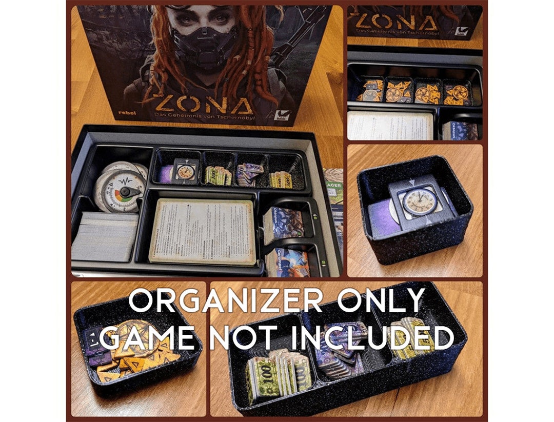 Zona Board Game Insert / Organizer - Etsy