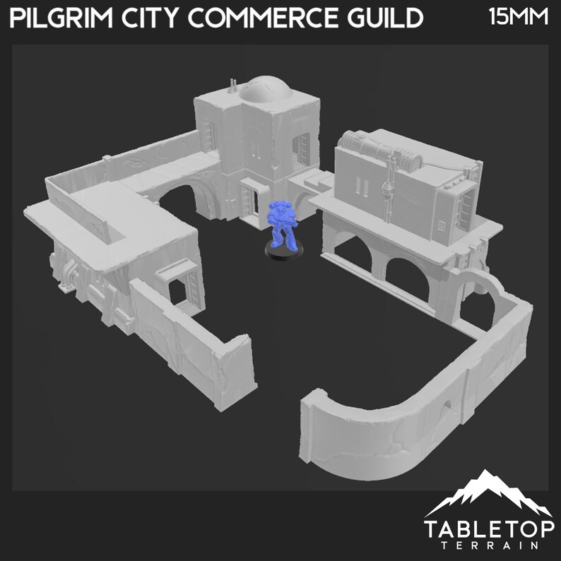 Pilgrim City Commerce Guild - Star Wars Legion Shatterpoint Building ...