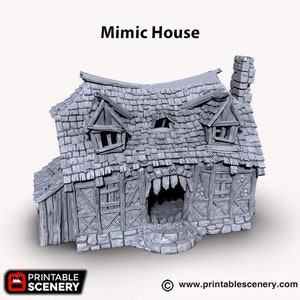 Mimic House - Fantasy Building - Shadowfey Fantasy Terrain DND Aos ...