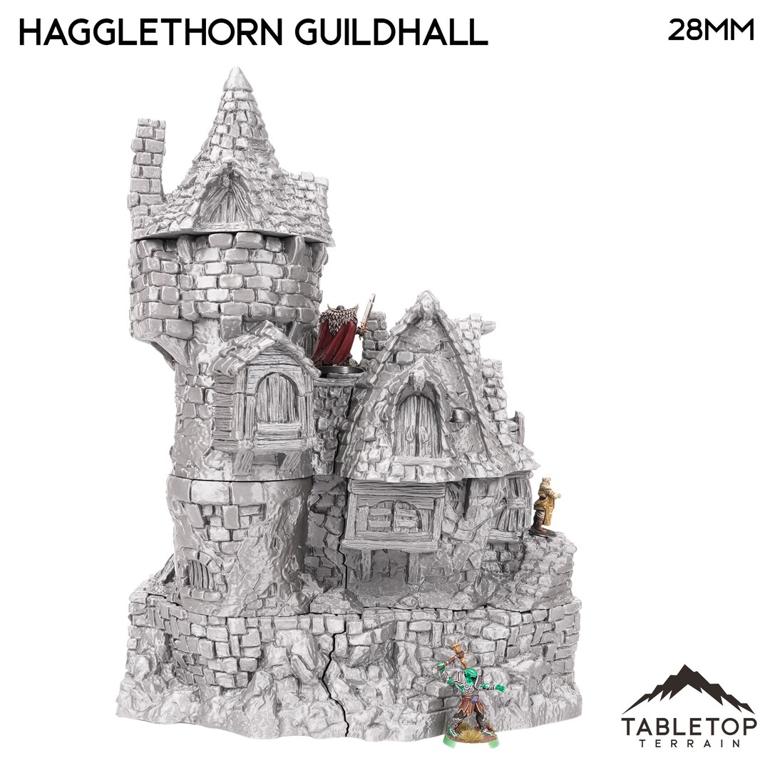 The Guildhall - Hagglethorn Hollow - Fantasy Building - DND Aos ...