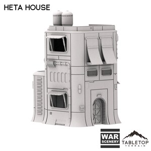 Heta House - Star Wars Legion Terrain Outer Rim War Scenery Koboh ...