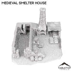 Medieval Smelter House - DND Aos Pathfinder Conquest Miniatureland ...