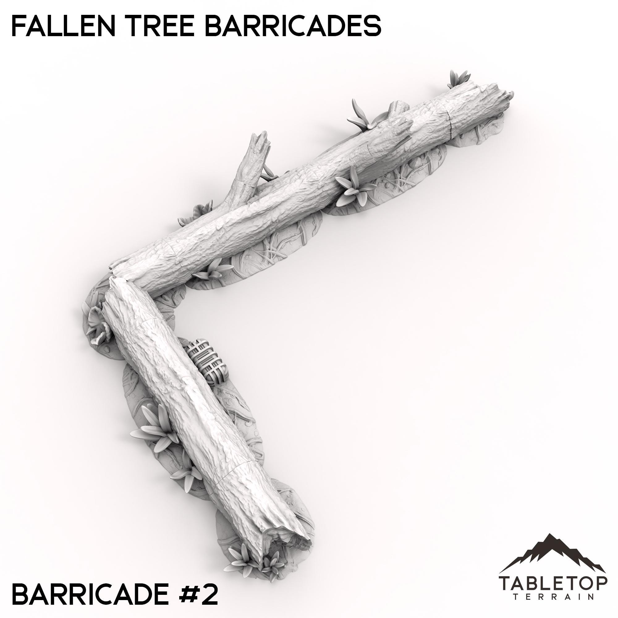 Fallen Tree Barricades - Tabletop Terrain Outer Rim Compatible With ...