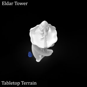Eldari Tower Space Elves Terrain Tabletop Terrain Grimdark Terrain ...