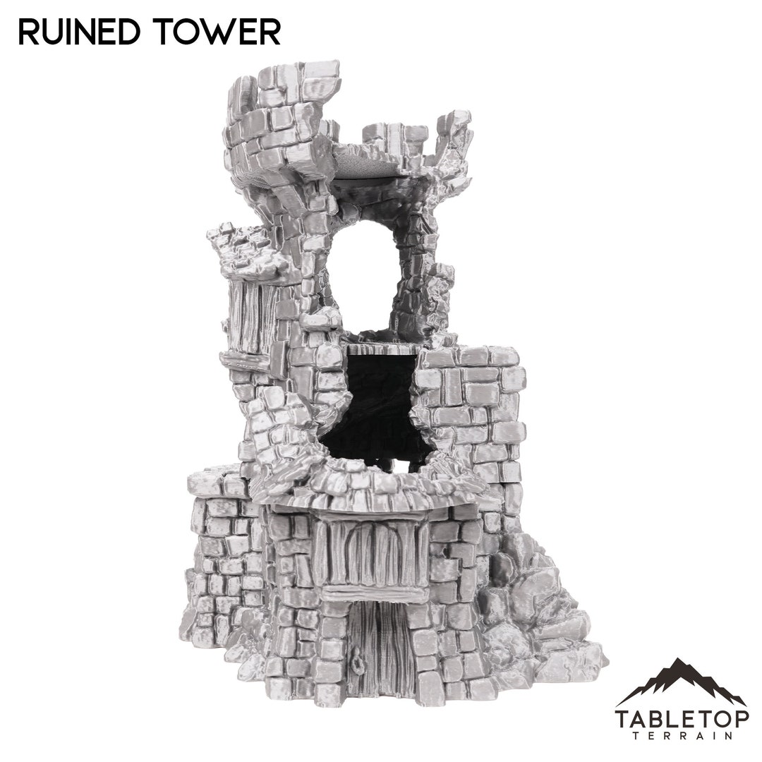 Ruined Tower - Hagglethorn Hollow - Fantasy Ruins - DND Aos Pathfinder ...