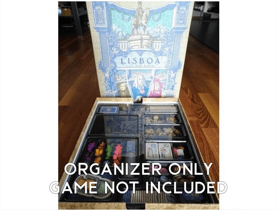 Lisboa With Deluxe Components Board Game Insert / Organizer - Etsy