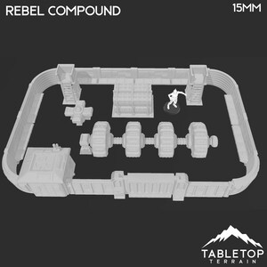 Freedom Fighter's (rebel) Compound - Star Wars Legion Terrain ...