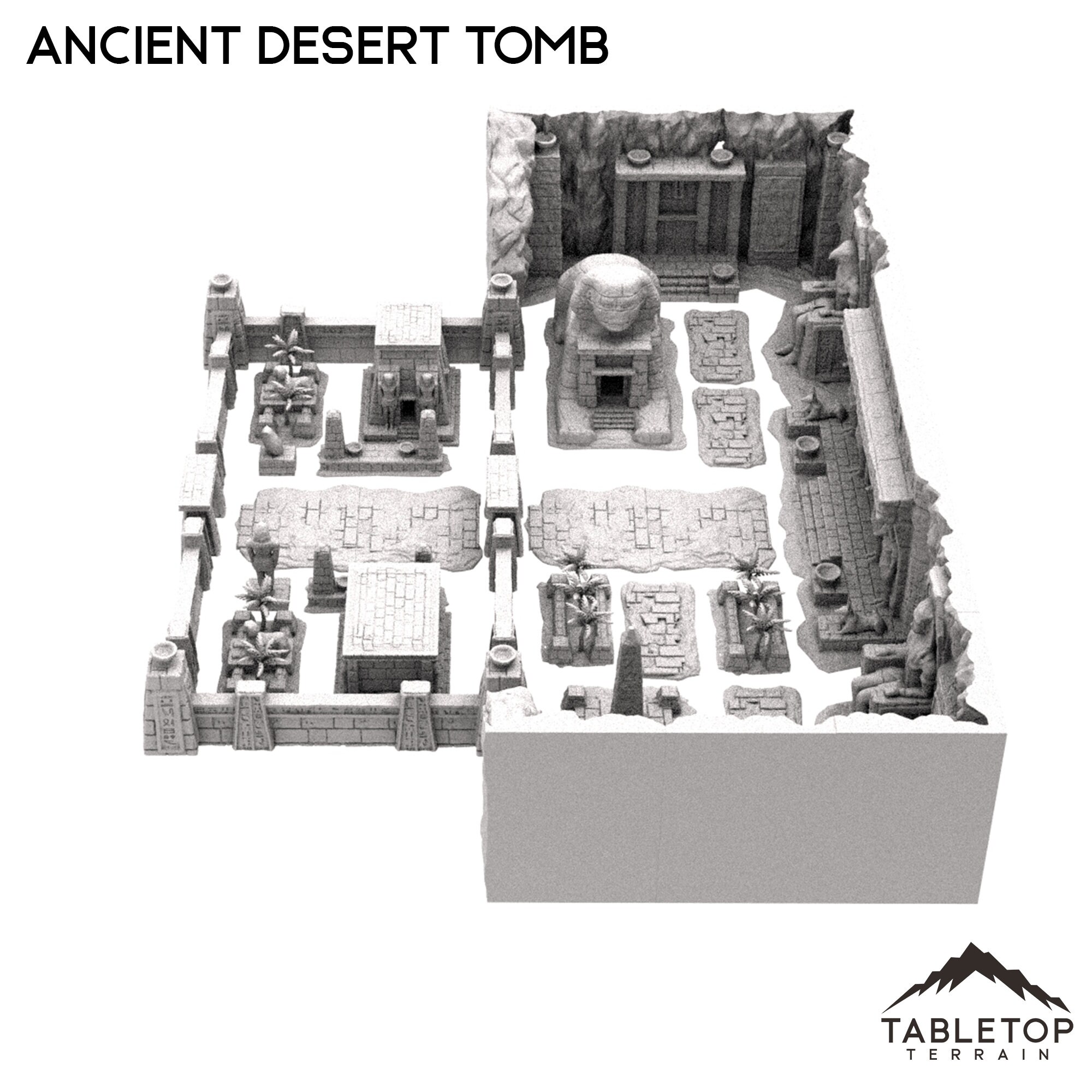 Ancient Desert Tomb - DND Aos Pathfinder Conquest Miniatureland ...