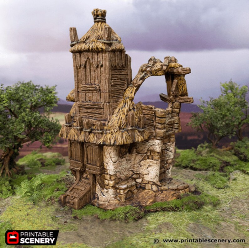 Ruined Homestead - Hagglethorn Hollow - Fantasy Ruins - DND Aos ...