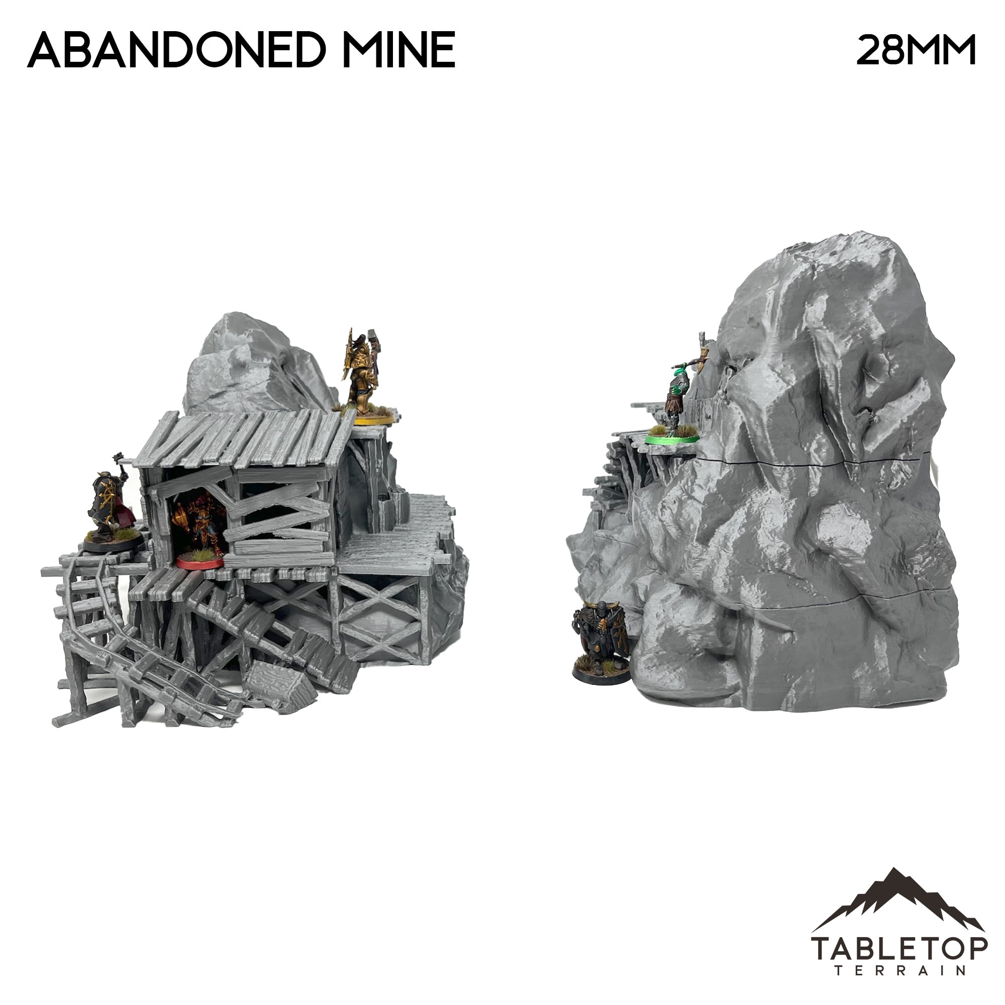 Abandoned Mine - DND Aos Pathfinder Conquest Miniatureland Tabletop ...