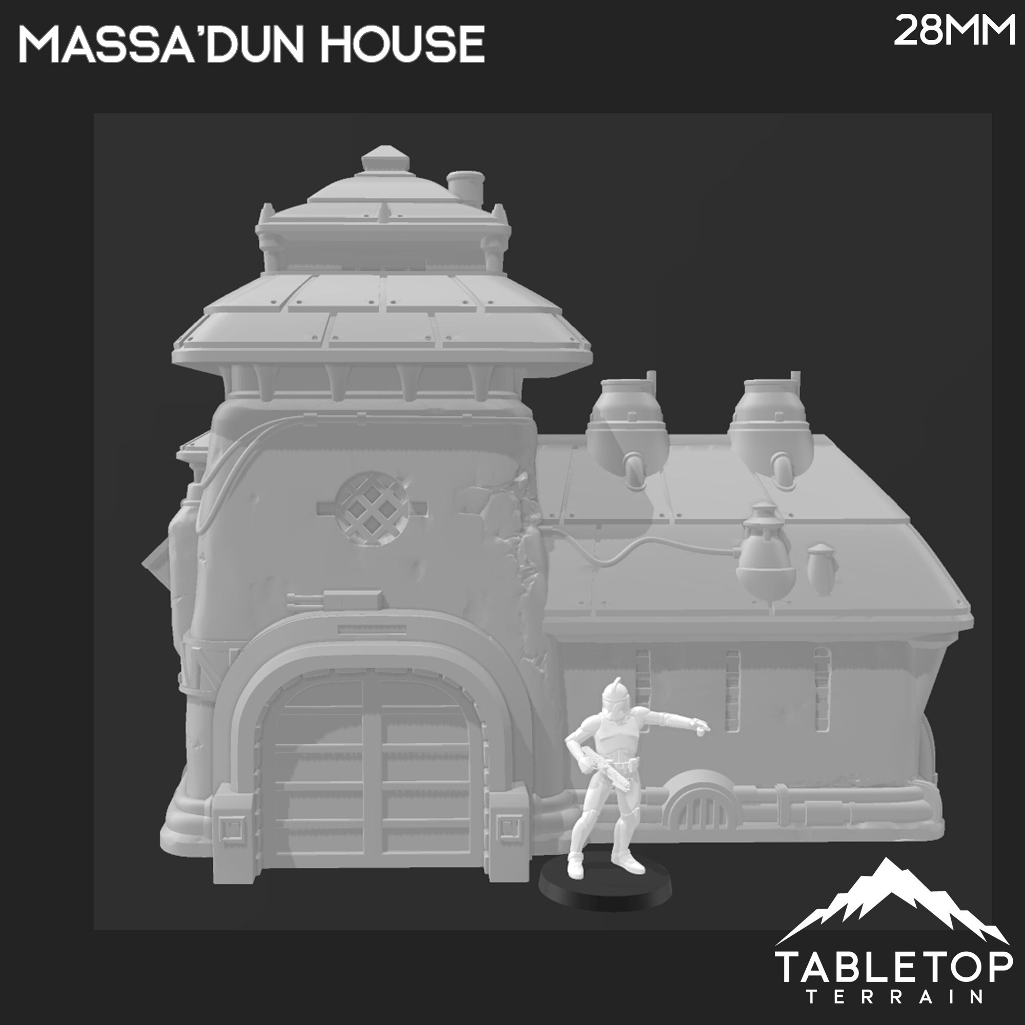 Massa'dun House Star Wars Legion Terrain Outer Rim War - Etsy