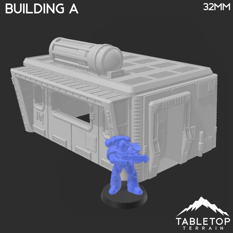 Uladh Starport - A Botched Deal - Stargrave Terrain - Etsy
