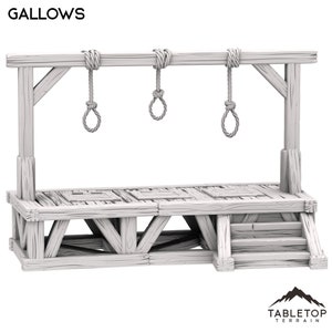 Gallows - Old Wild Western Rush - Wild West Terrain Wargaming RPG ...
