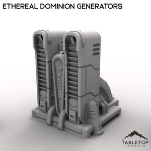 Ethereal Dominion Generators - Tabletop Terrain Greater Good Grimdark Miniature Wargame Sci-fi ...
