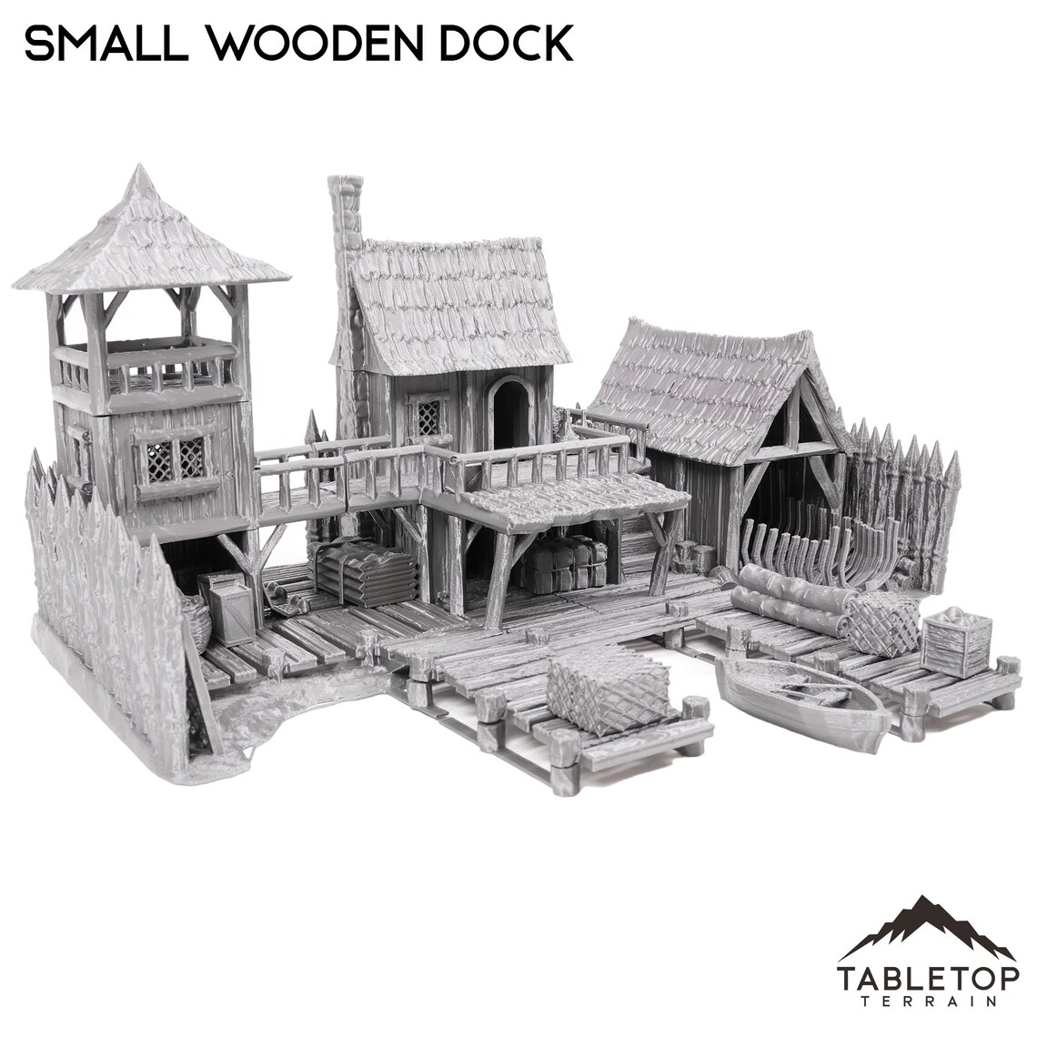 Small Wooden Dock - DND Aos Pathfinder Conquest Miniatureland Tabletop ...