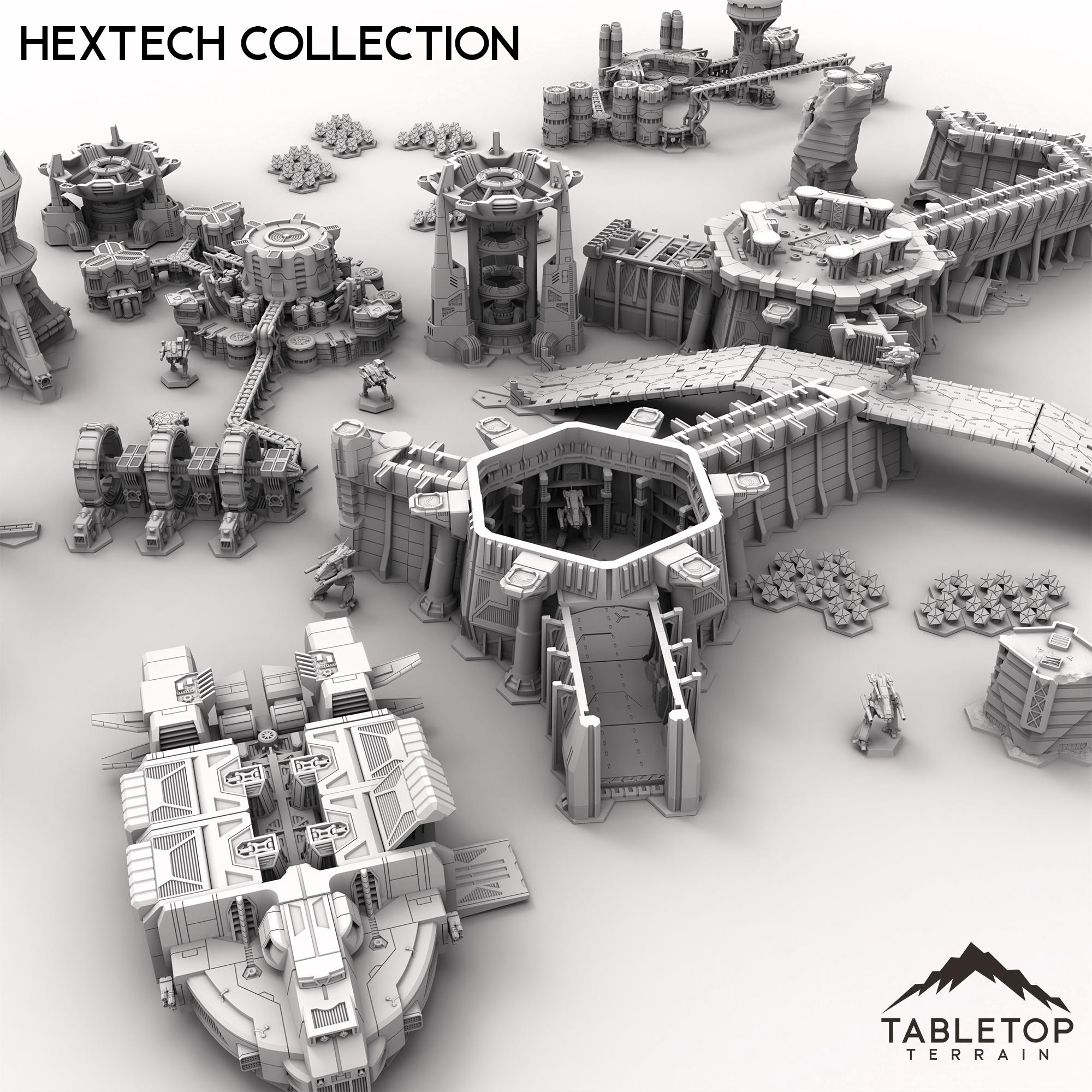 HEXTECH Sigma Dome Trinity City - 6mm - Thunderhead Studio 6mm ...