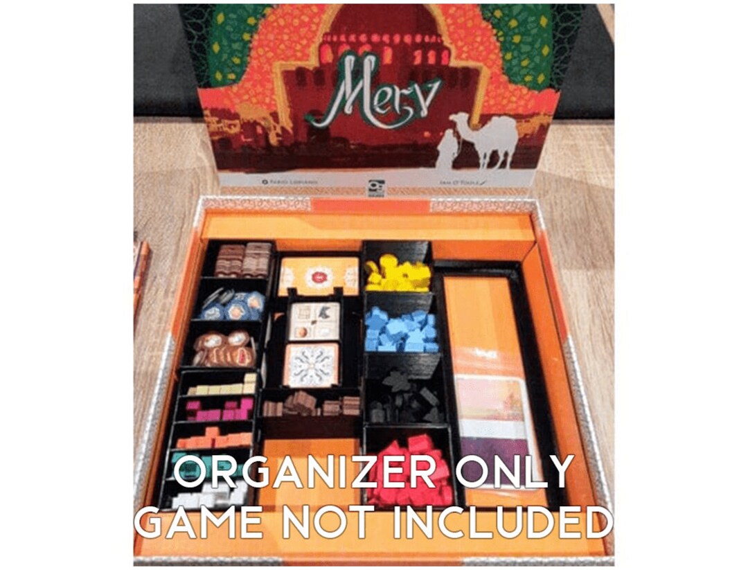 Merv Board Game Insert / Organizer - Etsy