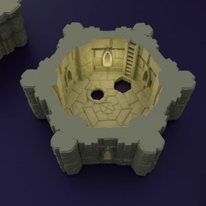 Dwarf Bombard Tower - DND Aos Pathfinder Conquest Miniatureland ...