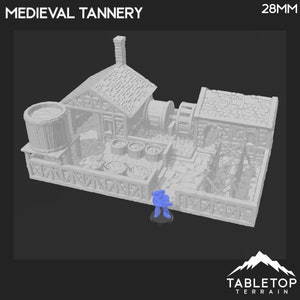 Medieval Tannery - DND Aos Pathfinder Conquest Miniatureland Tabletop ...
