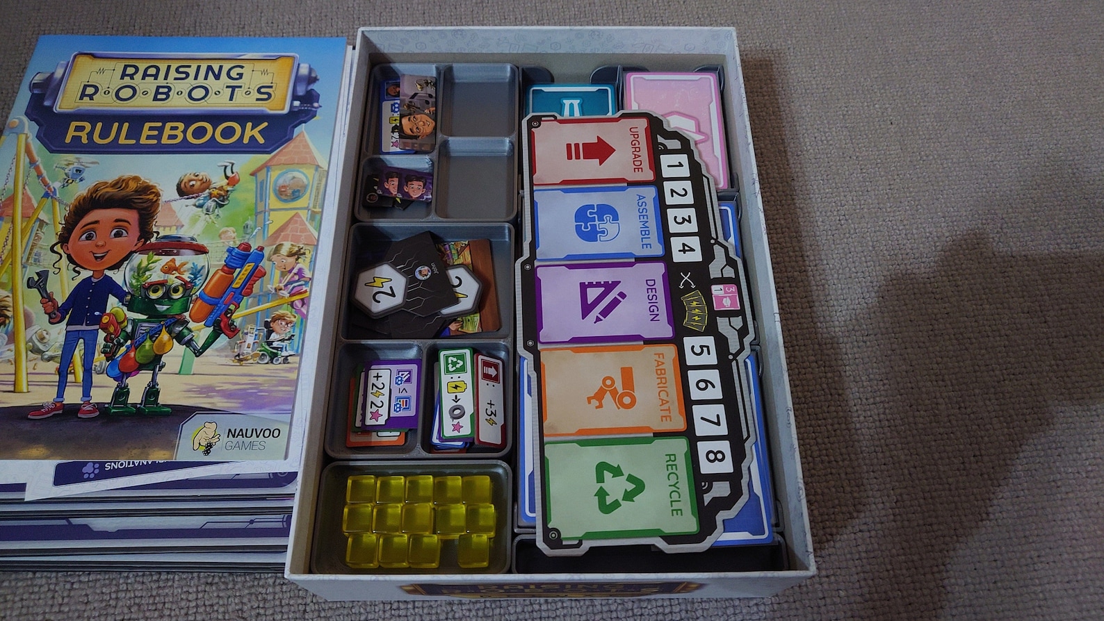 Raising Robots Deluxe Board Game Insert / Organizer - Etsy