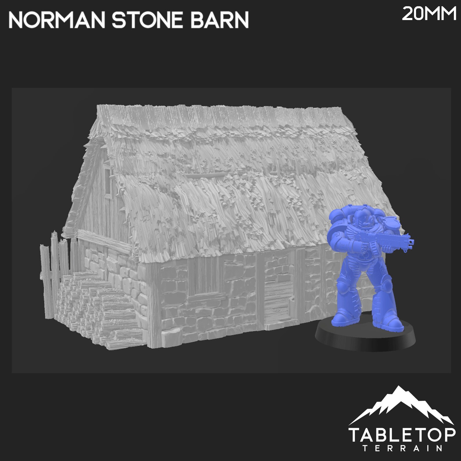 Norman Stone Barn - Country & King - Fantasy Historical Building - WWII ...
