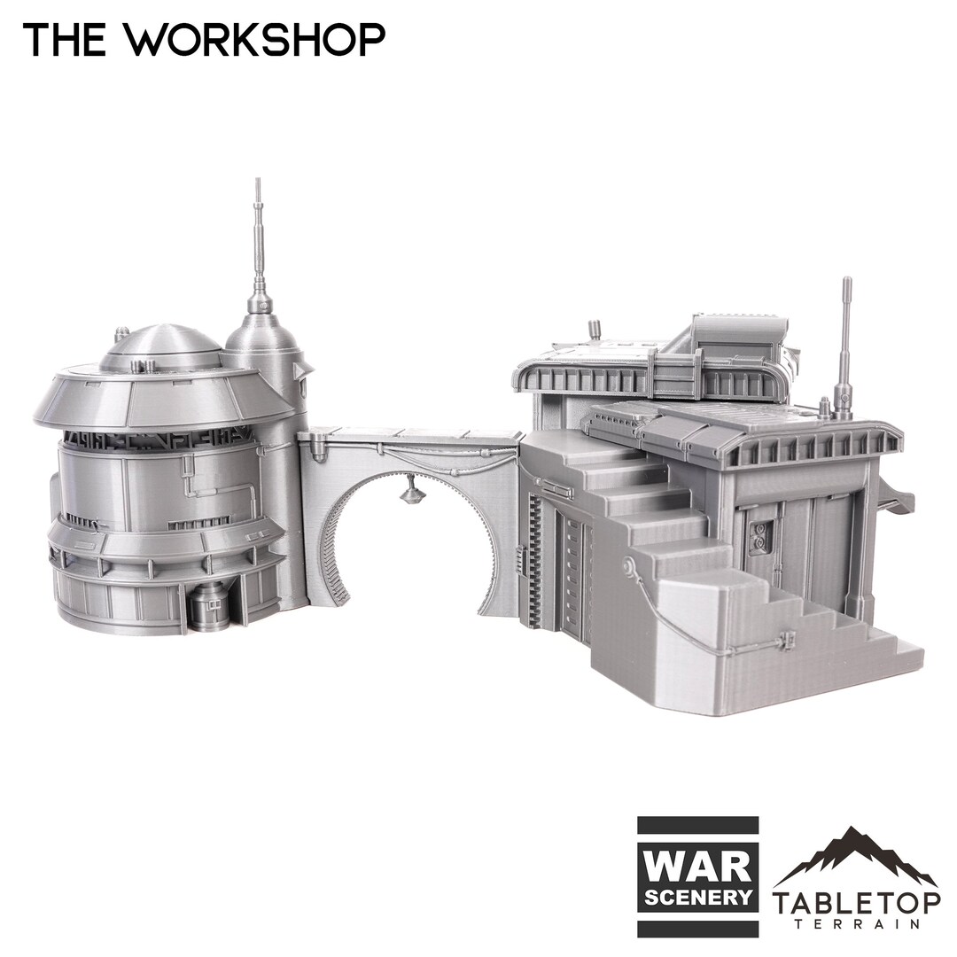 The Workshop Star Wars Legion Terrain Outer Rim War Scenery Koboh ...