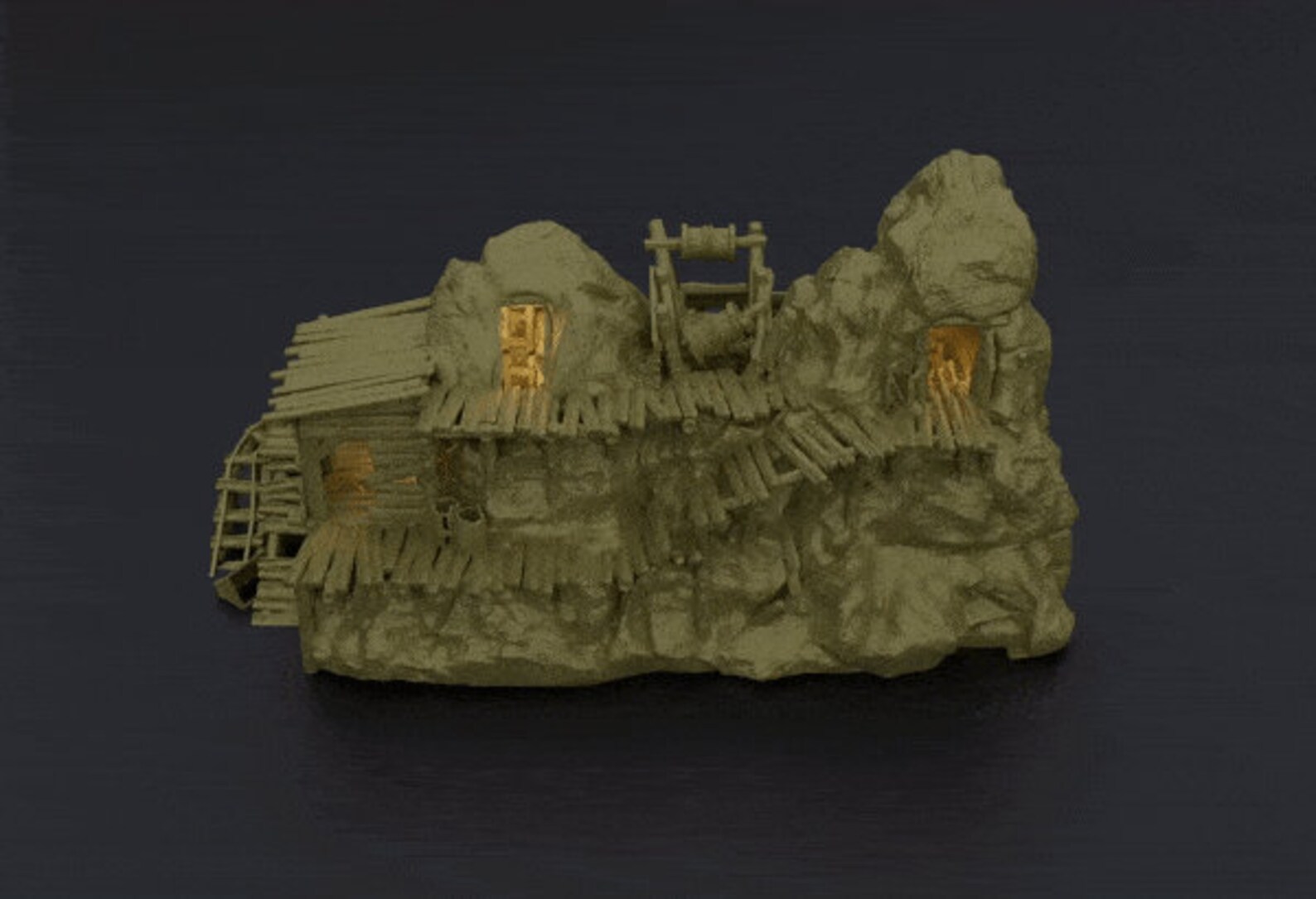 Abandoned Mine - DND Aos Pathfinder Conquest Miniatureland Tabletop ...