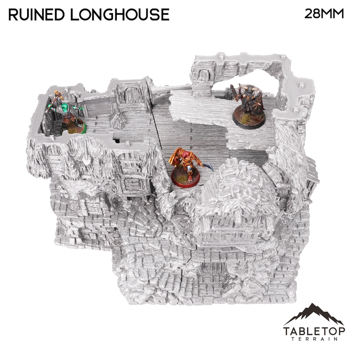 Ruined Longhouse - Hagglethorn Hollow - Fantasy Ruins - DND Aos ...