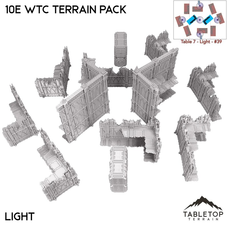 10e WTC Terrain Pack - Smoke & Steel - Tabletop Terrain 10th Edition ...