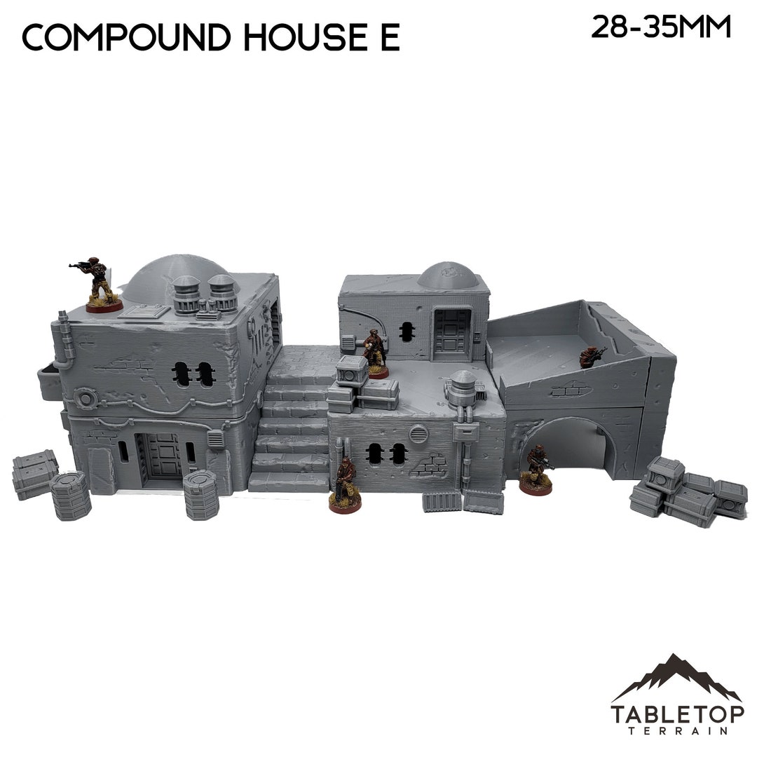 Pilgrim City Compound House E - Star Wars Legion Shatterpoint Building ...