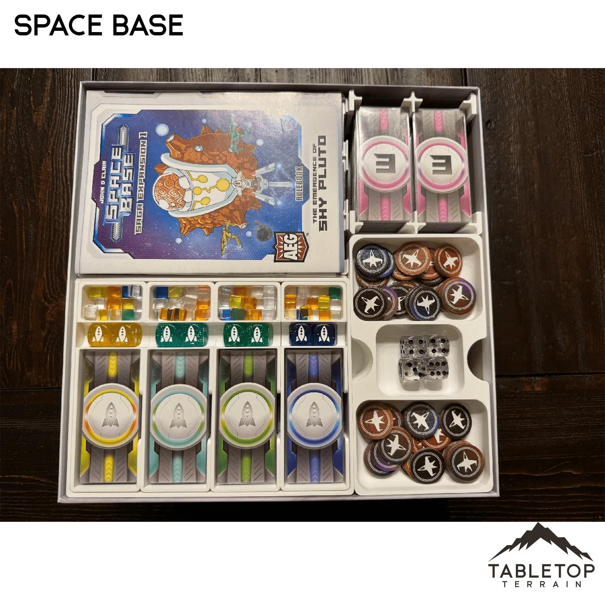 Space Base With Expansions (genesis) Board Game Insert / Organizer - Etsy